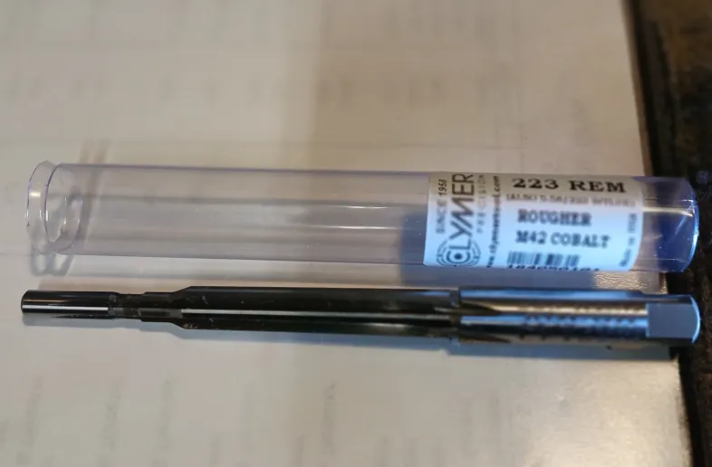 CLYMER 223 ROUGHER CHAMBER REAMER, SOLID PILOT | Devon, AB | GUNPOST